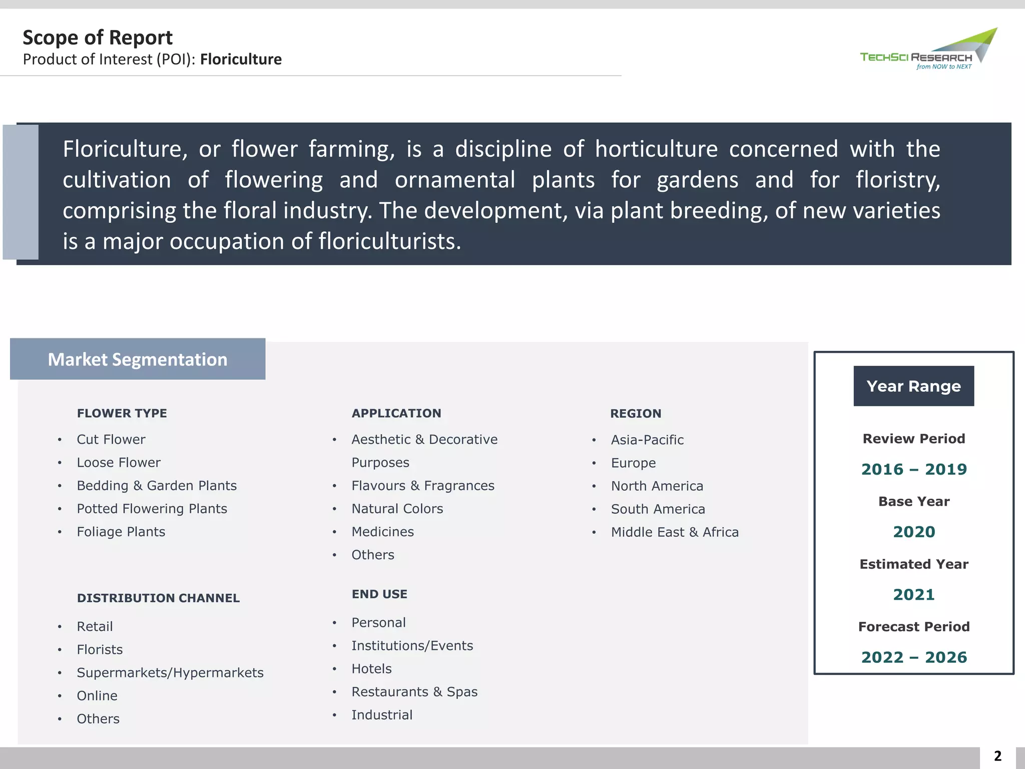 Global Floriculture Market 2026 | PPT