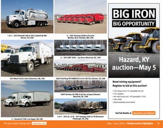 Ritchie Bros. auction highlights - May & Jun 2016 | PDF