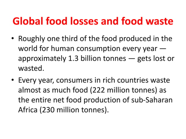 Global food security | PPTX