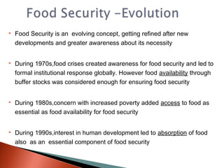 Global Food Security: Challenges and Response | PPT