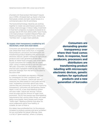 Global food trends to 2030 - The Economist | PDF