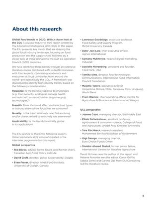 Global food trends to 2030 - The Economist | PDF