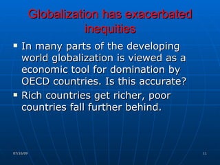 Globalization & Fragmentation | PPT | Education