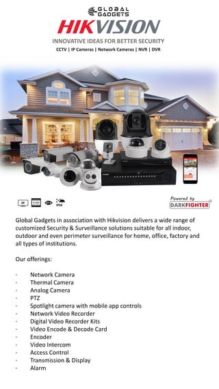 Global Gadgets Product Range 2020 | PDF