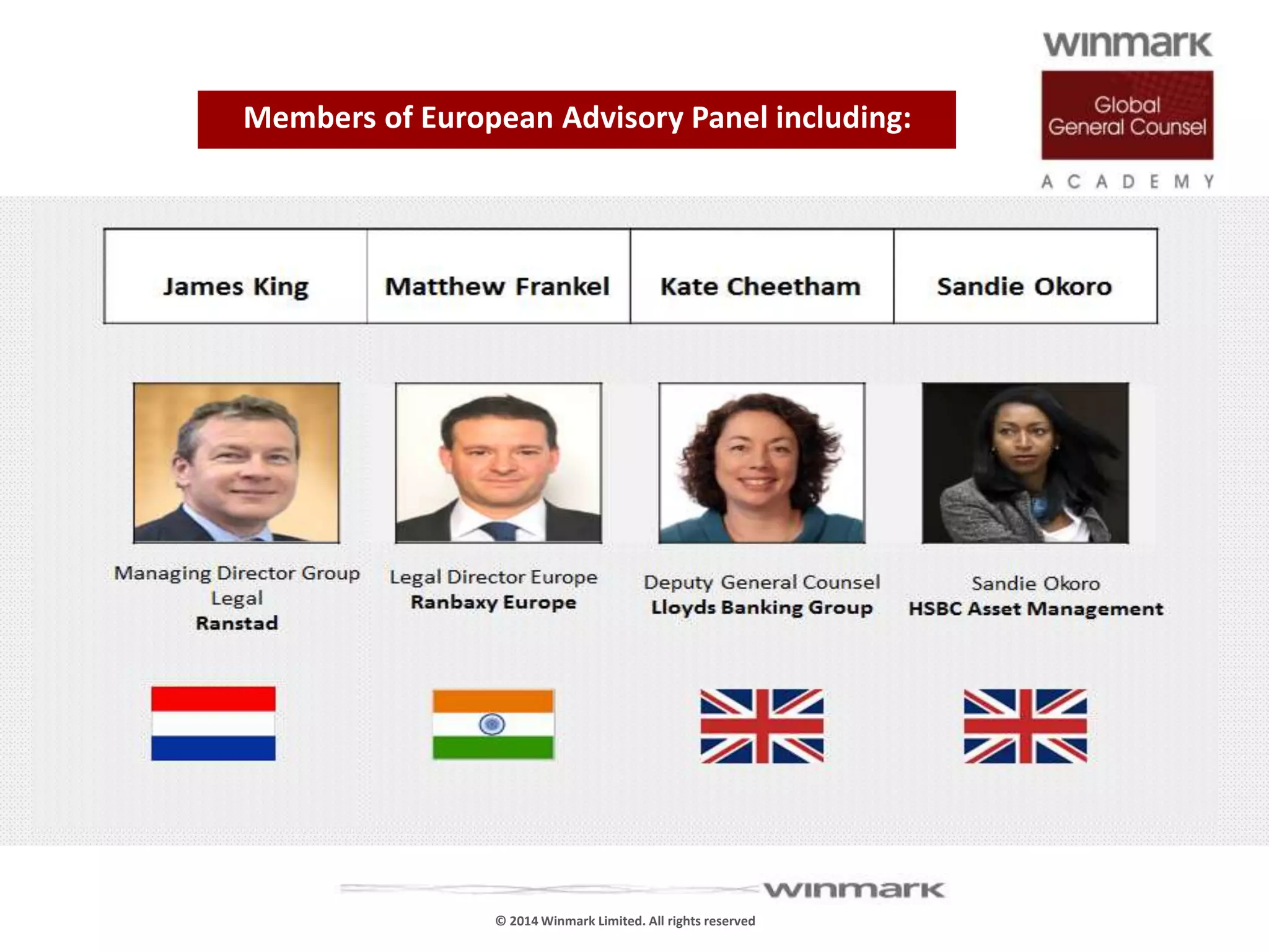 Global General Counsel Academy | PPT