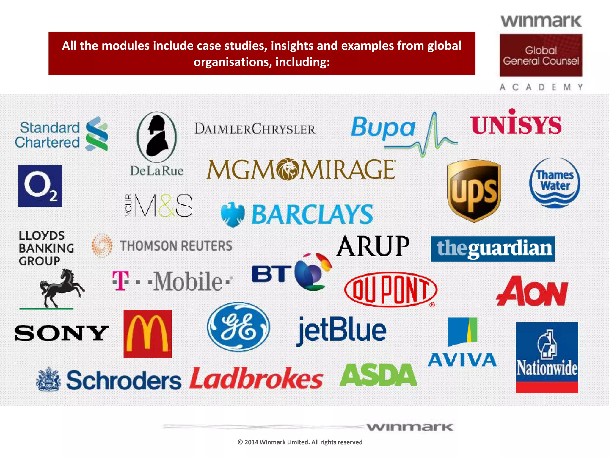 Global General Counsel Academy | PPT