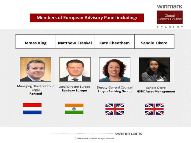 Global General Counsel Academy | PPT