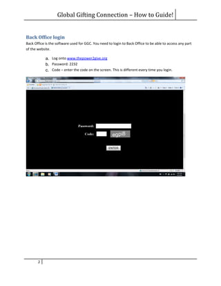 Global gifting connection | PDF