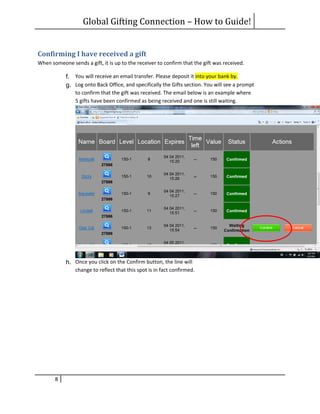 Global gifting connection | PDF