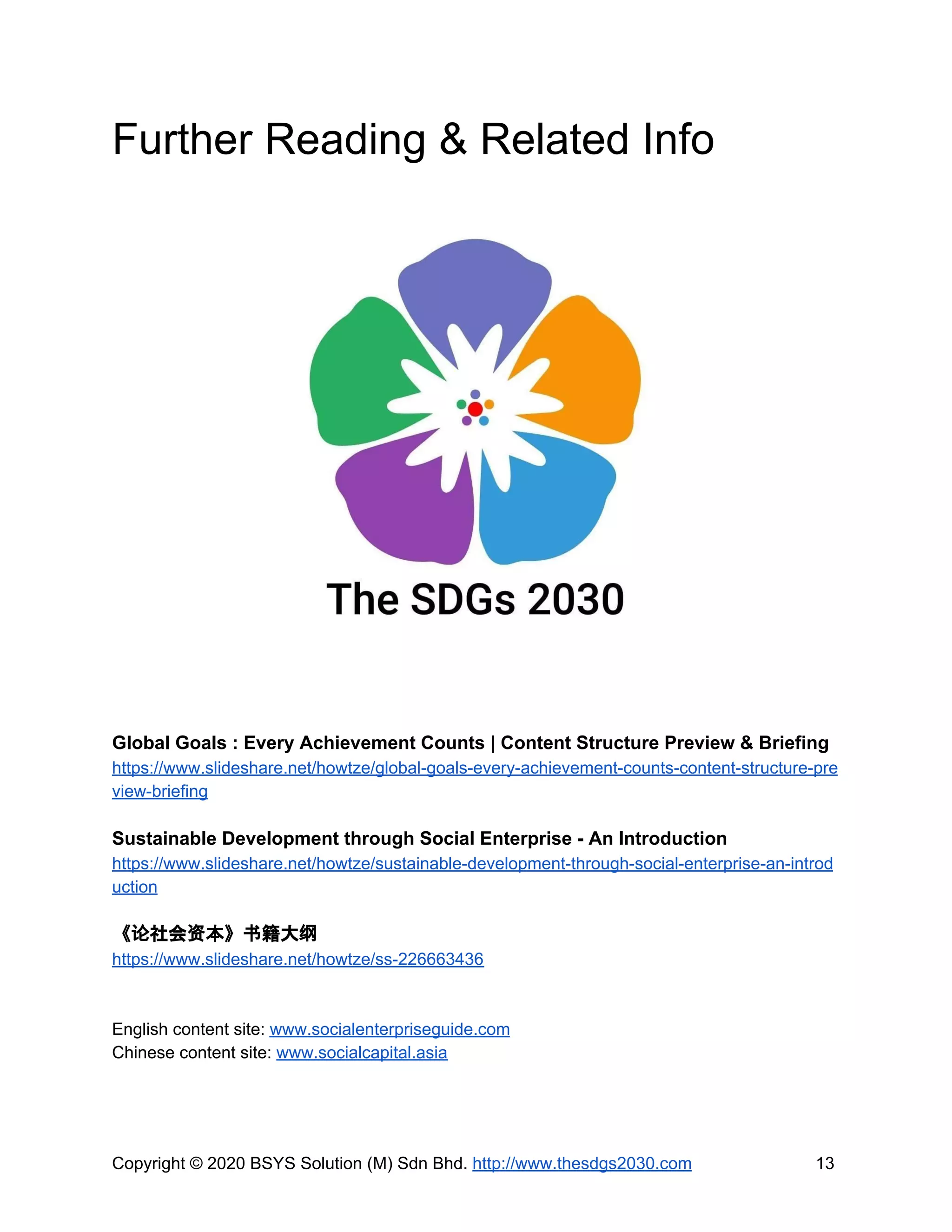Global goals 5 pillars of Sustainable Development Goals (SDGs) | PDF