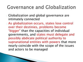 Global governance | PPTX