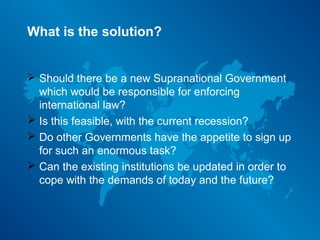 Global governance | PPT