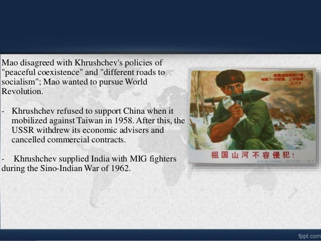 Sino-Soviet schism by Fuad Shahbazov