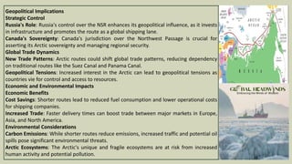Arctic Shipping Routes – Opening a Pandora’s Box | PPTX