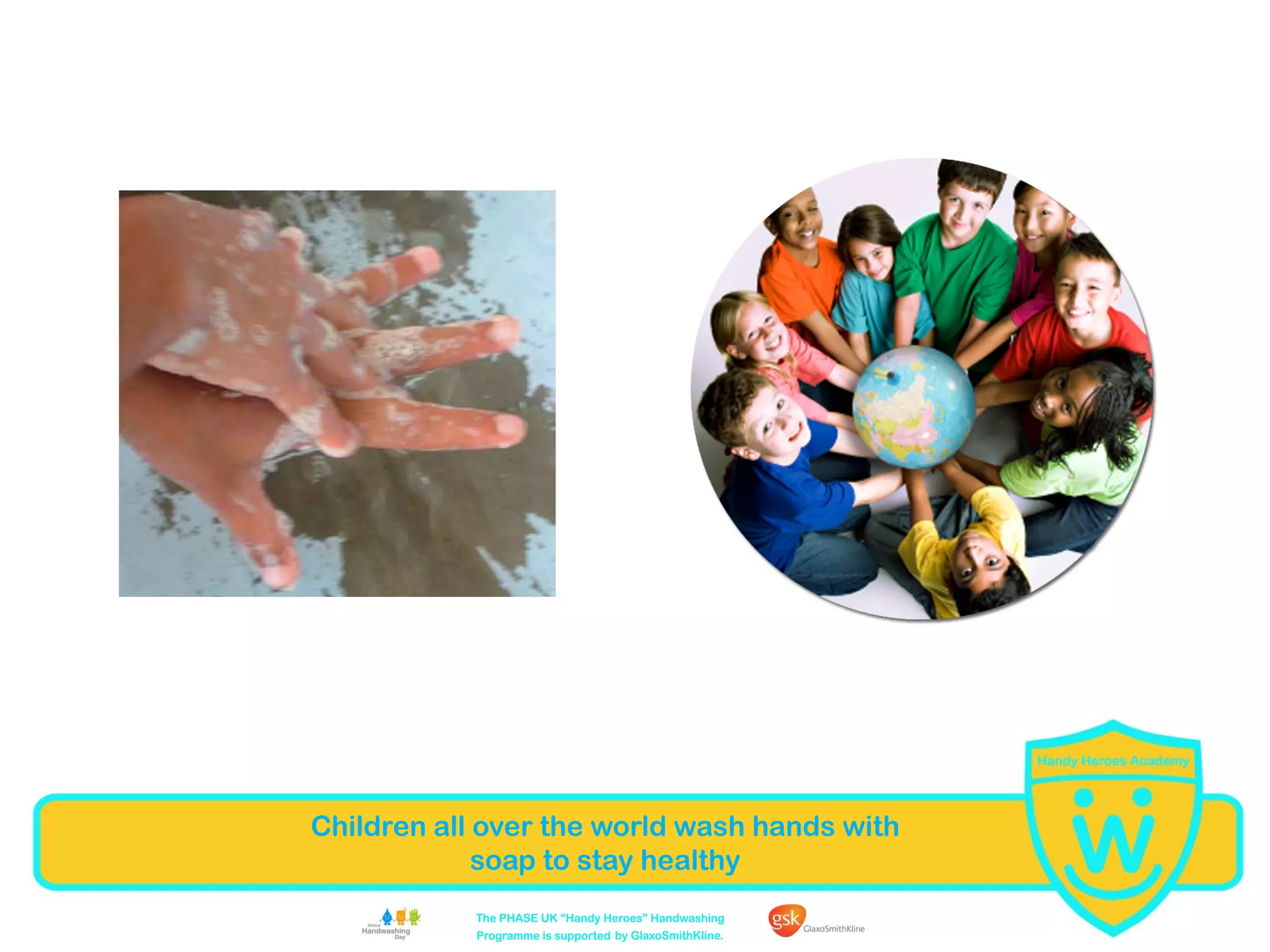 Global Handwashing Day powerpoint for primary school children | PPT