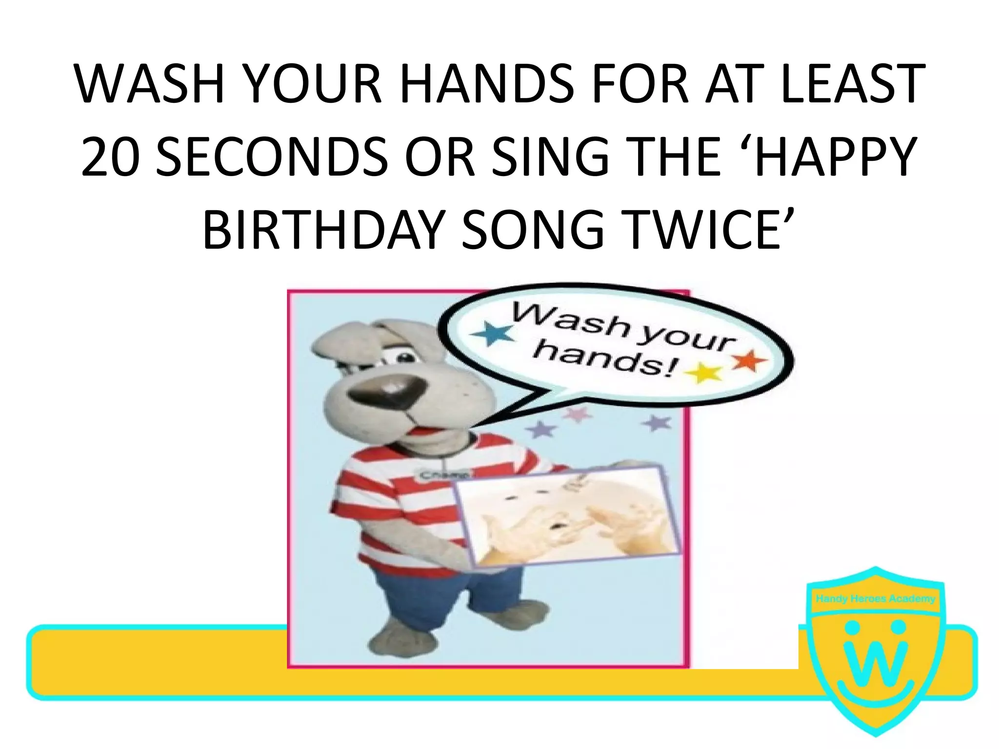 Global Handwashing Day powerpoint for primary school children | PPT