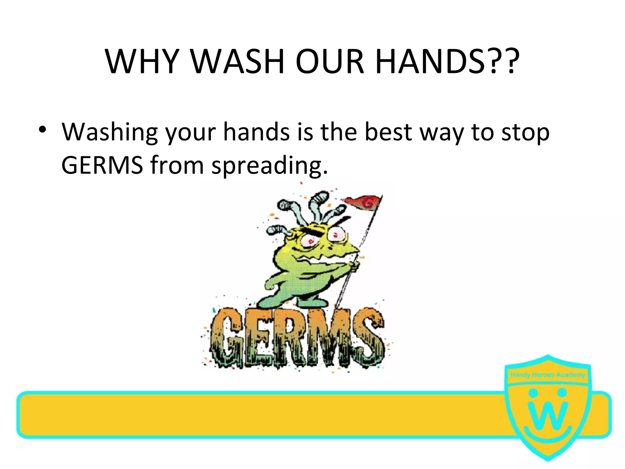 Global Handwashing Day powerpoint for primary school children | PPT