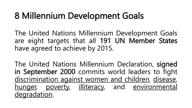 Global Health and the Millenium Development Goals.pptx