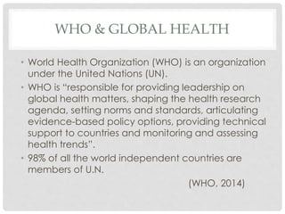 Global health care | PPTX