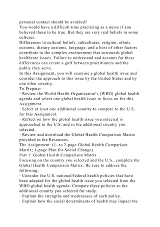 Global Health Comparison Grid TemplateUse this document to c.docx
