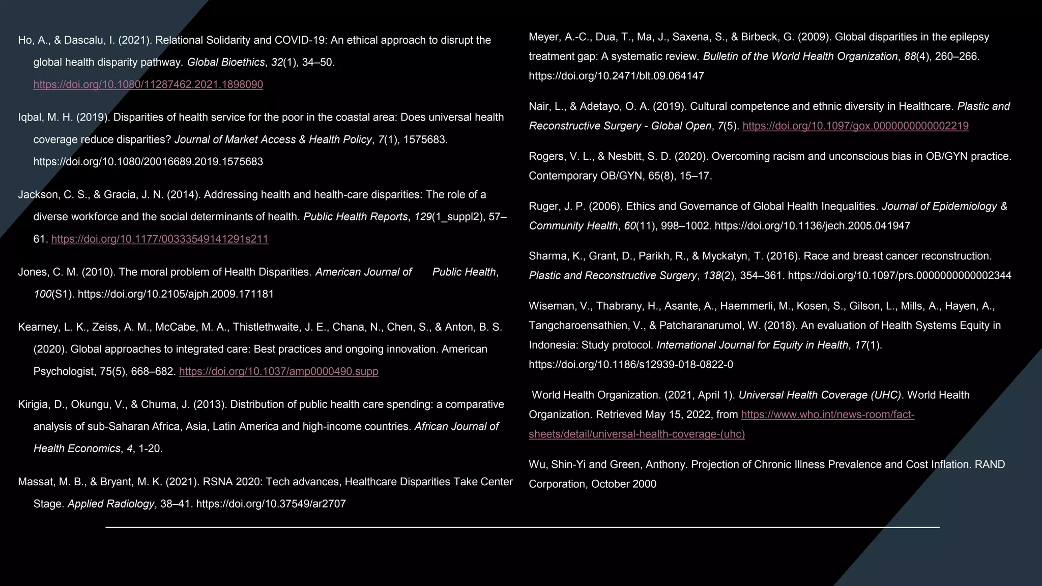 Global Health Disparities - Presentation.pptx