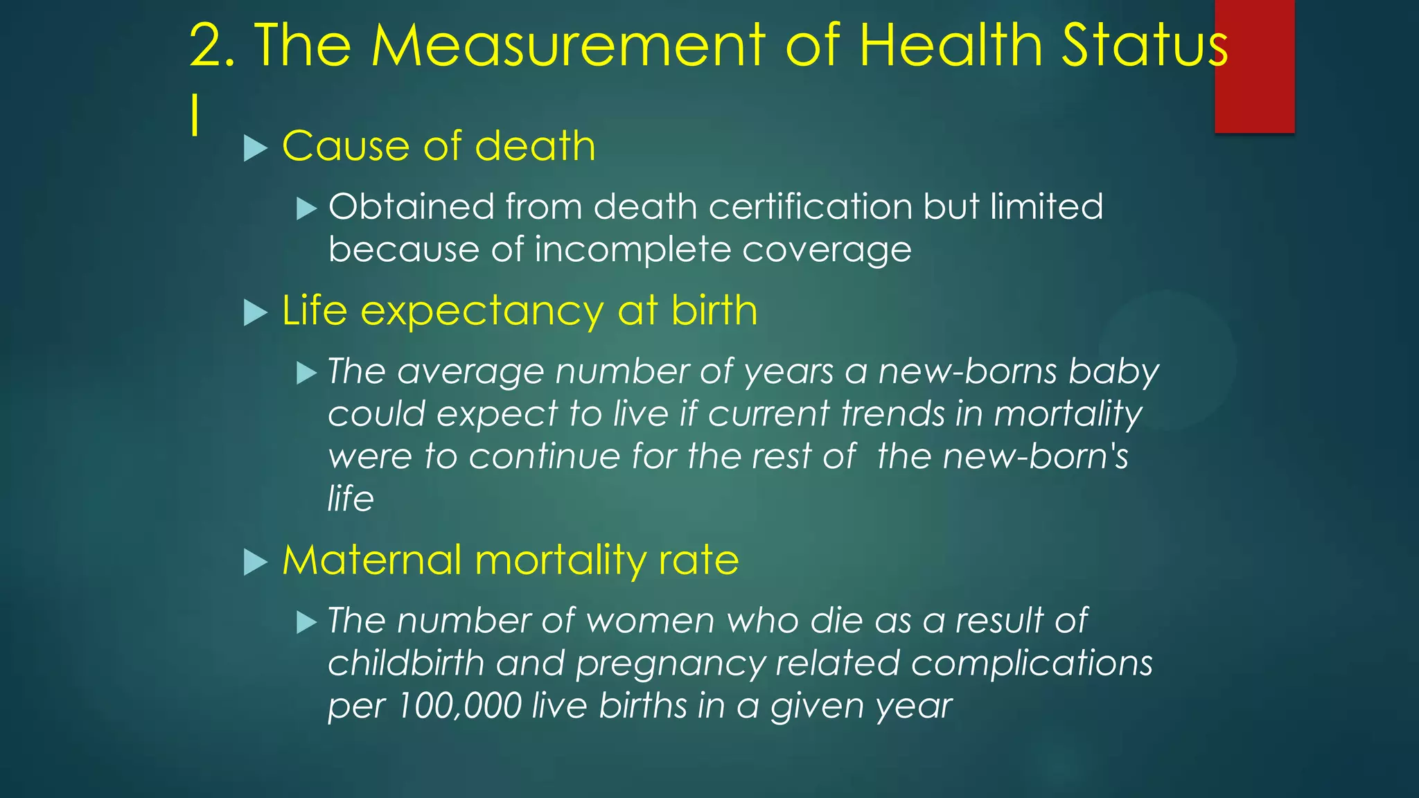 Global health introduction | PPTX