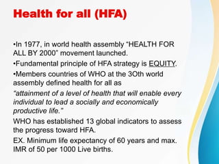 Global health policy - Overview | PPT