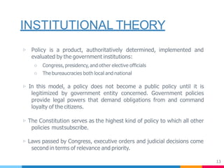 Global health policy and policy analysis | PPTX