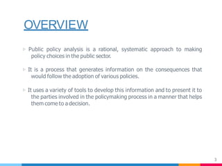 Global health policy and policy analysis | PPTX