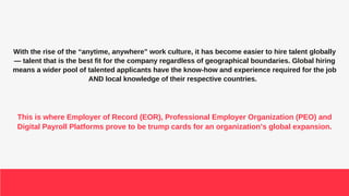 Global Hiring Made Easy | PPT