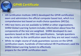 Global HR Management | PPT