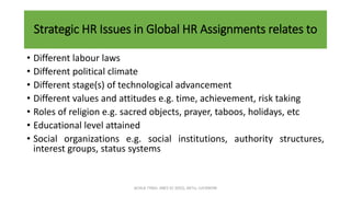 Global HR Strategy | PPTX