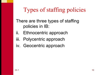 Global human resource management | PPT