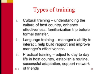 Global human resource management | PPT