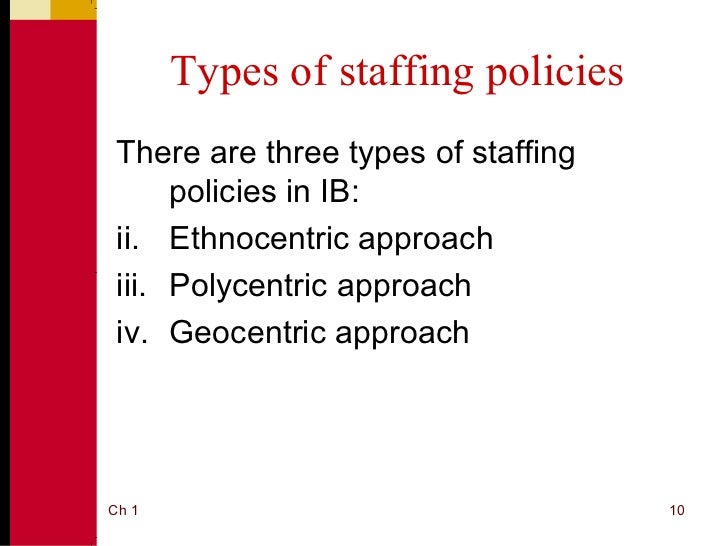 Global human resource management