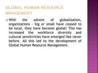 Global human resource_management | PPT