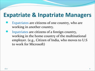 Global human resource management gcm | PPT