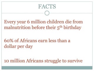 Global hunger in africa presentation 4.11