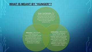 Global hunger index 2021 | PPTX