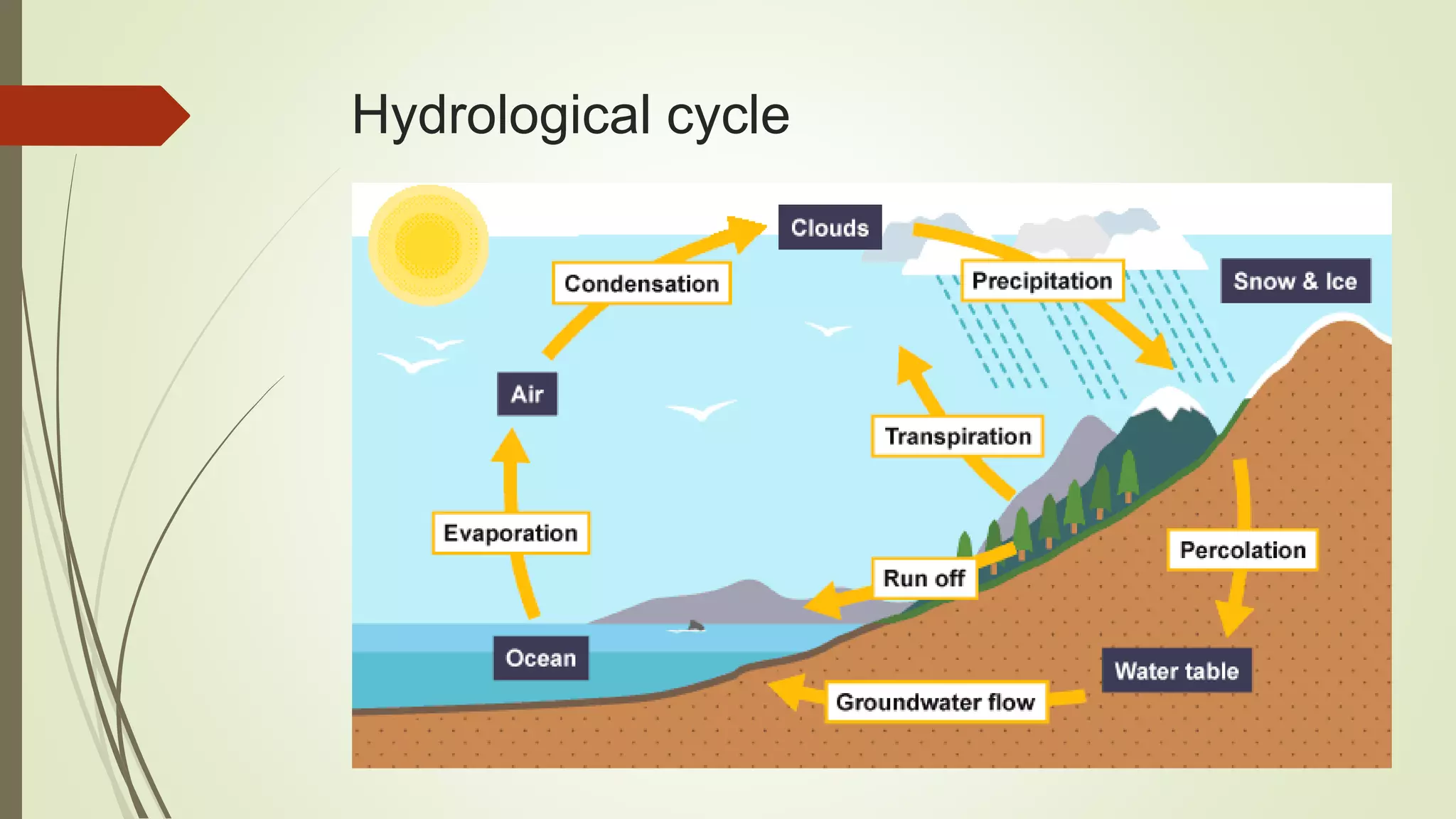 Global hydrological cycle | PPTX