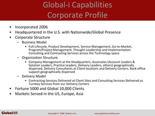 Global-i Capabilities Presentation | PPT