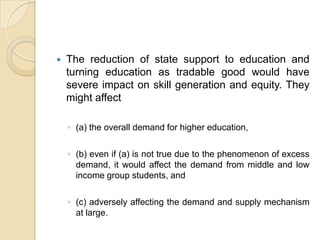 Global Imperatives and New arenas for Higher education | PPT