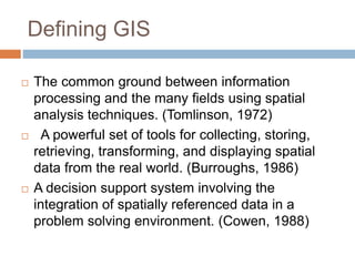 Global information system ppt | PPT