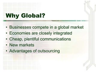 Global Information Systems | PPTX