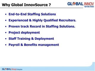 Global Innov Staffing Ppt | PPT