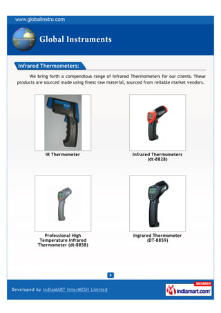 Global Instruments, Delhi, Measuring Instruments | PDF
