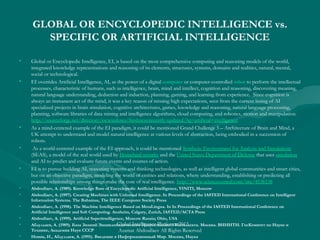 Global Intelligence | PPT