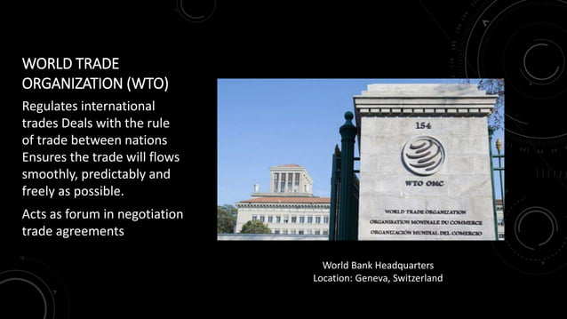 Global interstate system | PPTX | Non-Profit Organizations | Industries