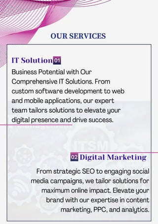From Software Development To Branding through Digital Marketing, IT Services | PDF