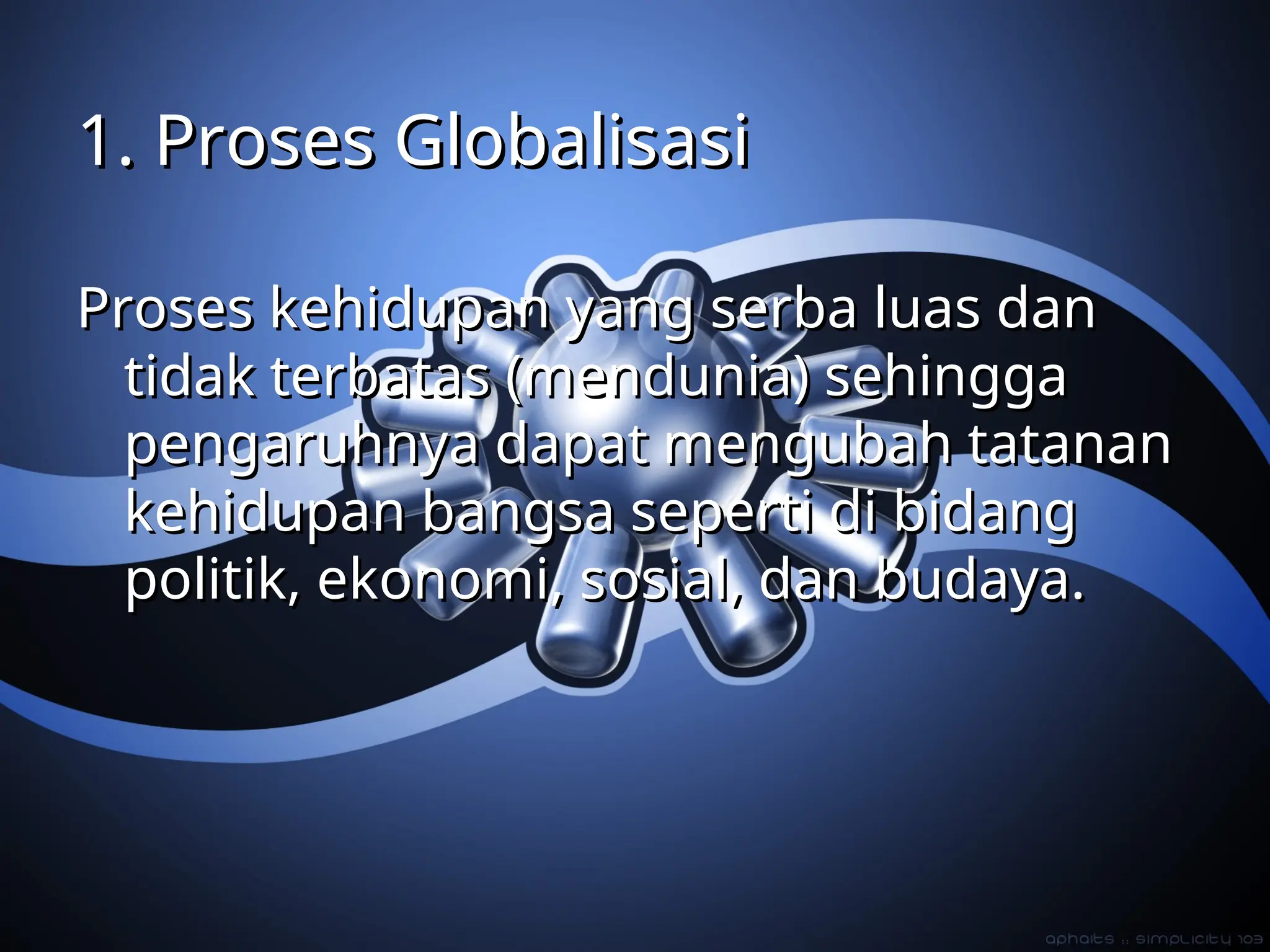 Globalisasippt Globalisasi Adalah Menyatu Dunia Dalam Satu Kesatuan Sistem Yang Sama Ppt 
